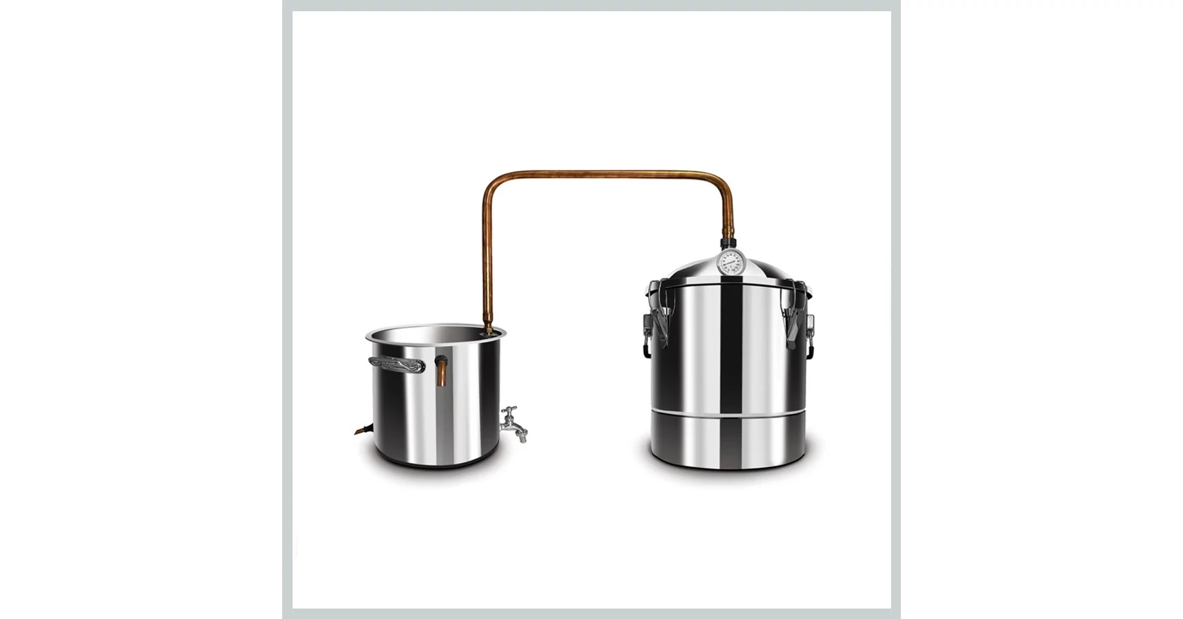 Perfect Home destilator za rakiju, 34 litre, inox – 13299 - Malnistore